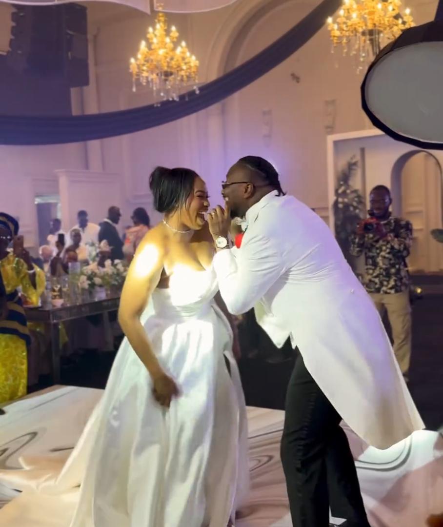 Photos And Videos From The Wedding Of BBNaija Star, Sir Dee And His Woman, Chloe